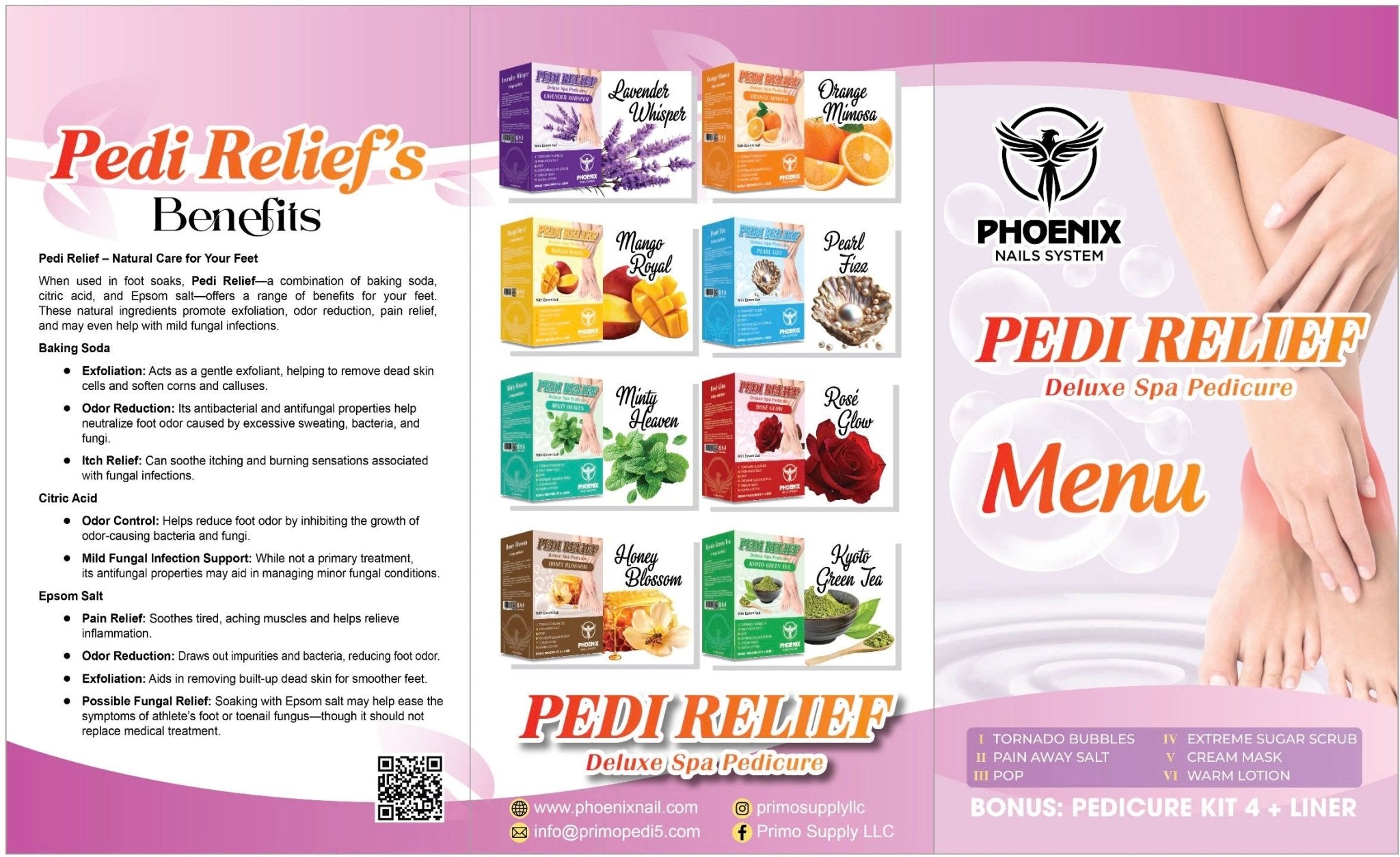 Phoenix Pedi Relief – W.S. Industries, Inc.